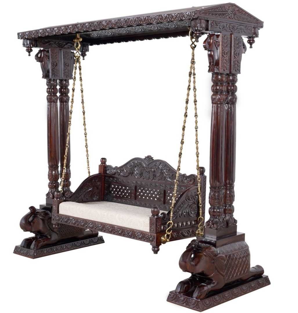 Handcrafted Wooden Swings & Furniture - The Jhula