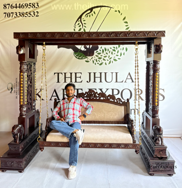 Handcrafted Wooden Swings & Furniture - The Jhula