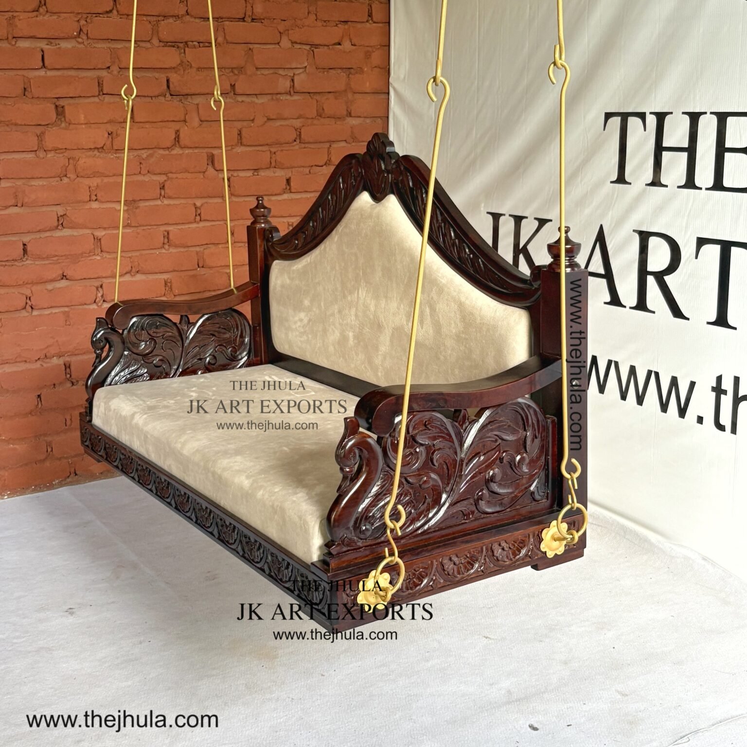 Handcrafted Wooden Swings & Furniture - The Jhula