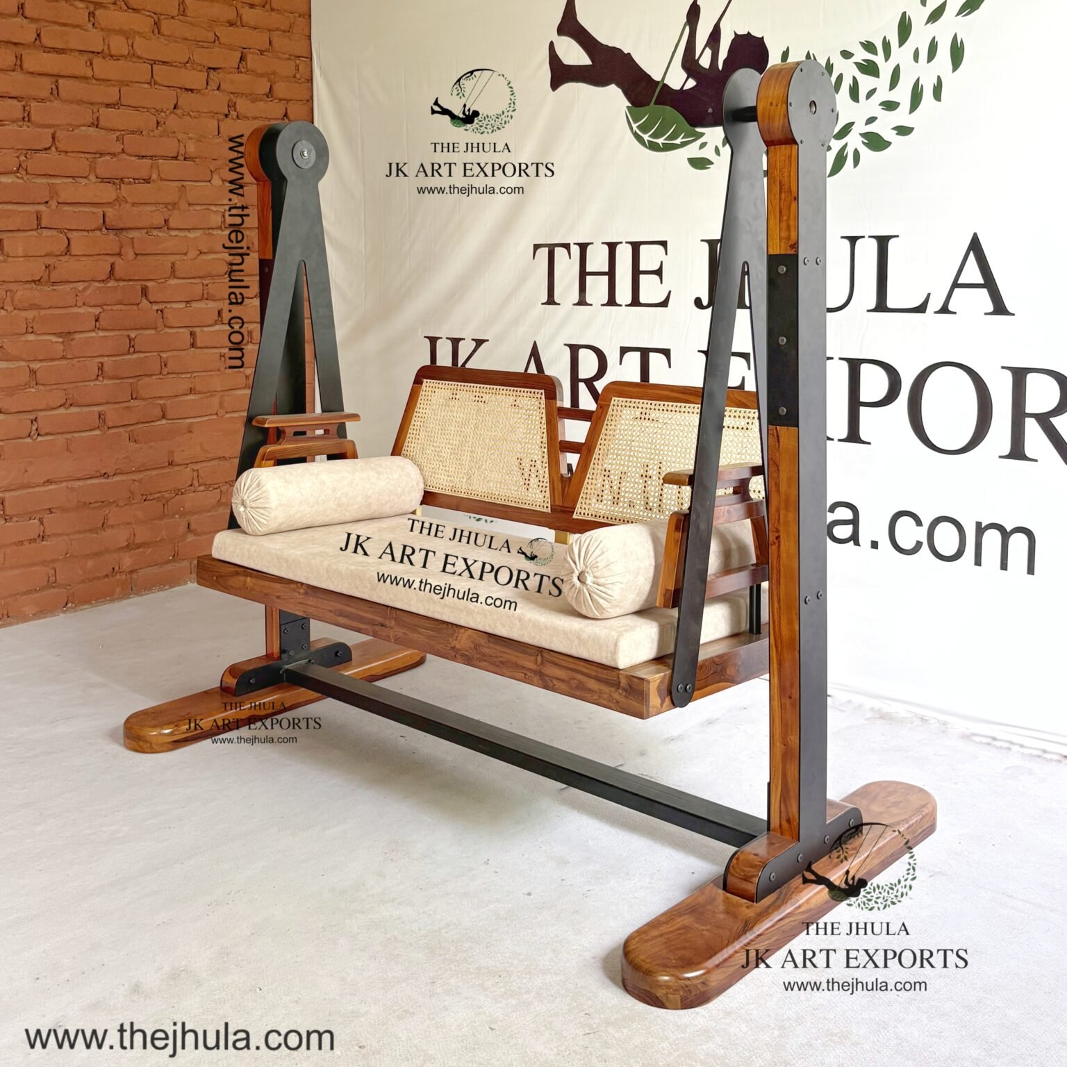 Handcrafted Wooden Swings & Furniture - The Jhula